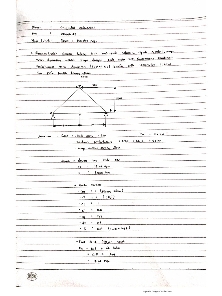 Struktur Kayu Tarik | PDF