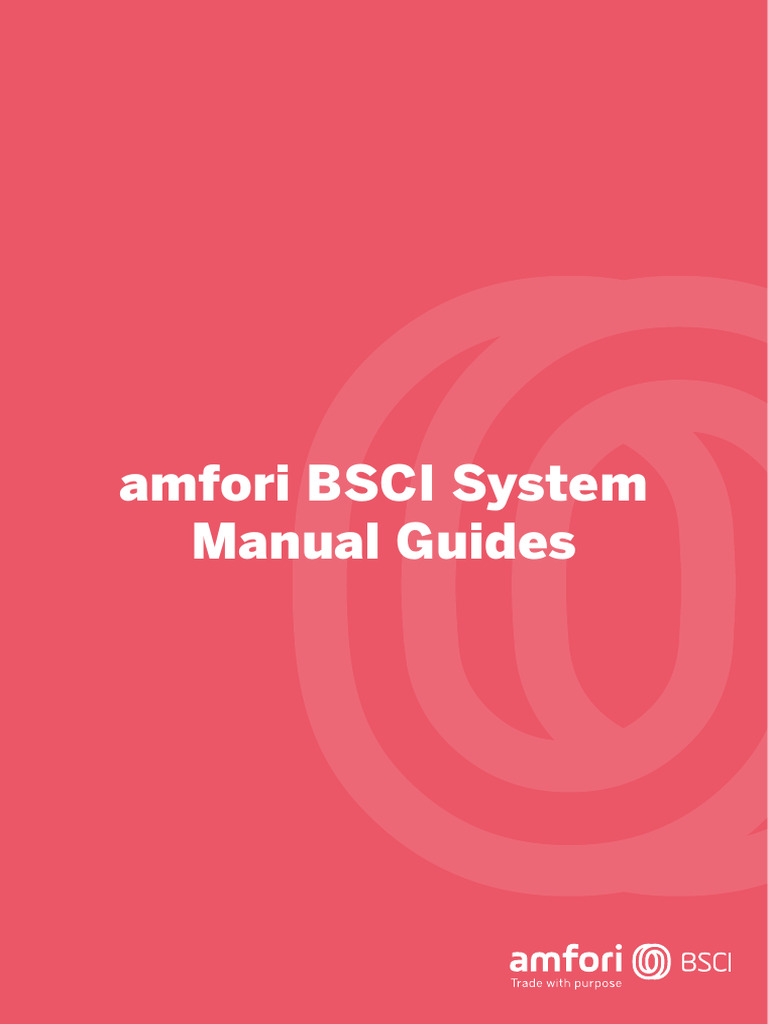 Amfori Bsci System Manual Guides English 2023 2 | PDF | Policy ...