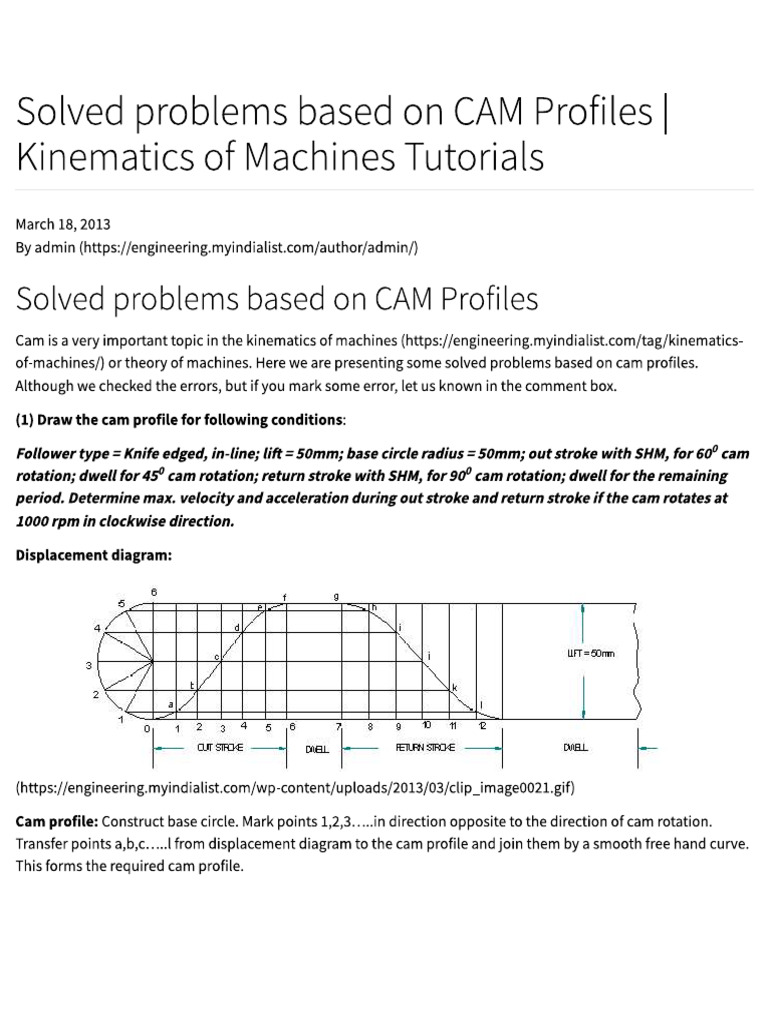Drawing CAM Questions | PDF