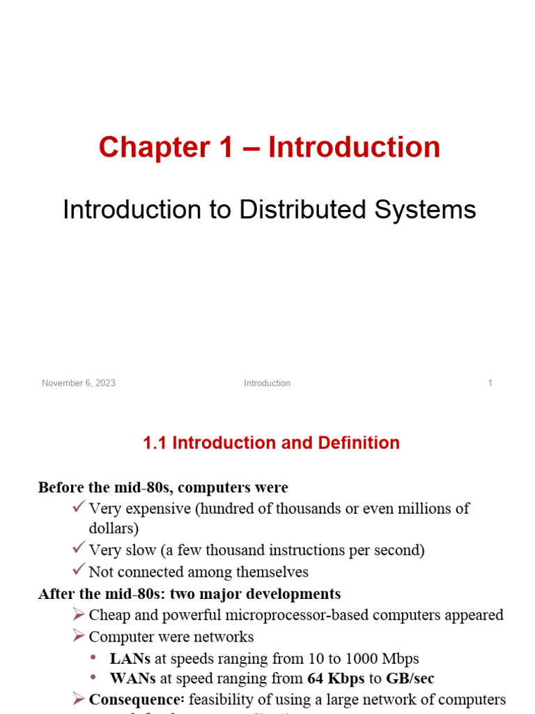Chapter 1-Introduction | PDF