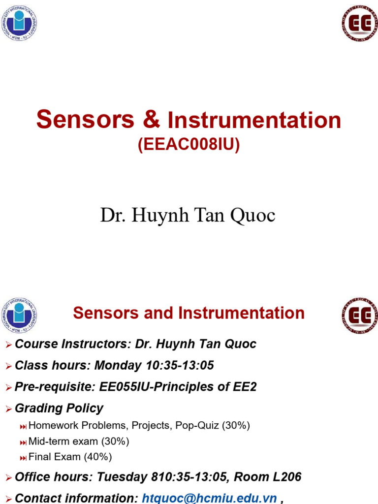 Lecture 0&1 Introduction Sensors | PDF | Sensor | Lidar