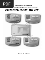 Termostat Electronic Fara Fir (Wireless) CONTER CT3W-Manual ...