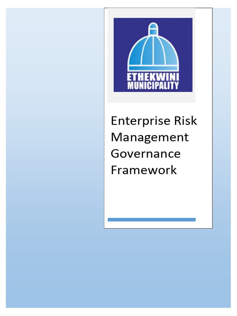 Enterprise Risk Management Framework | PDF | Risk | Risk Management