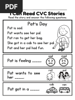 Free CVC CVCC CCVC Worksheets | PDF