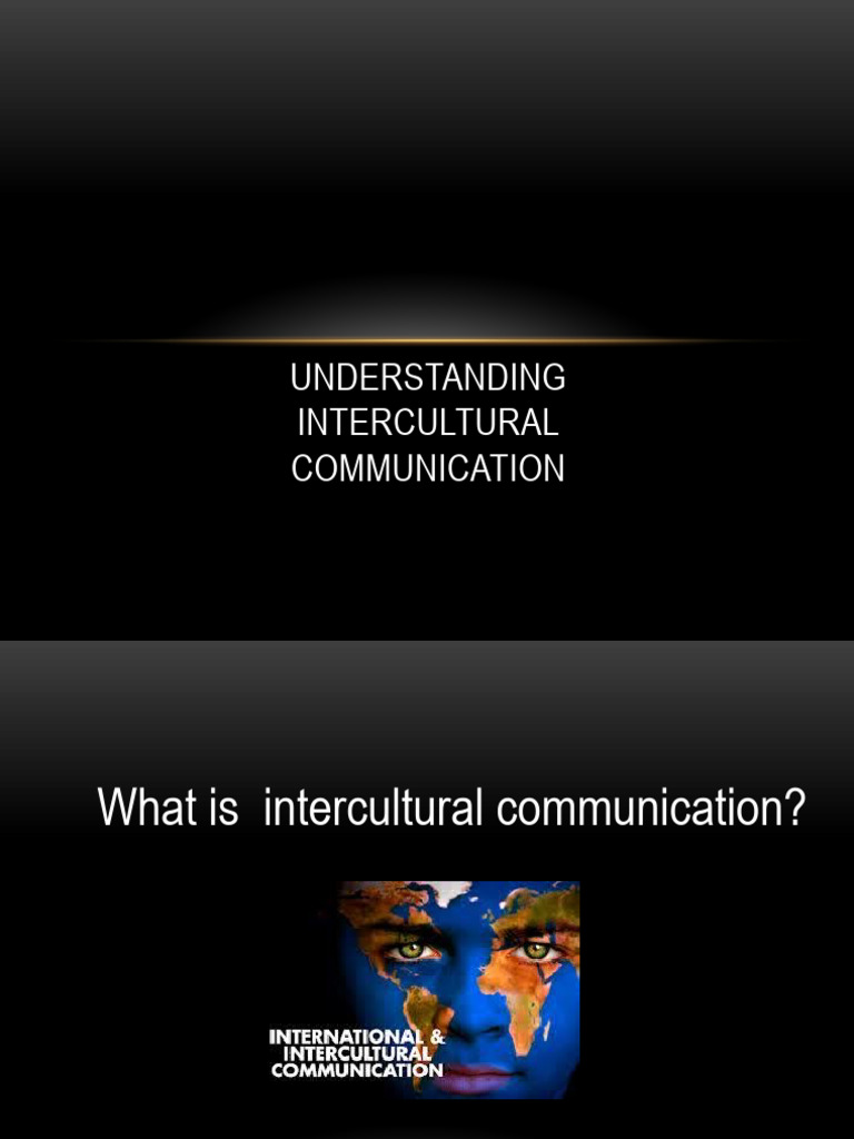 Intercultural Communication 5 | PDF