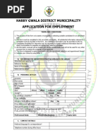 Pikitup Job Application Form 2025 | PDF | Recruitment | Government