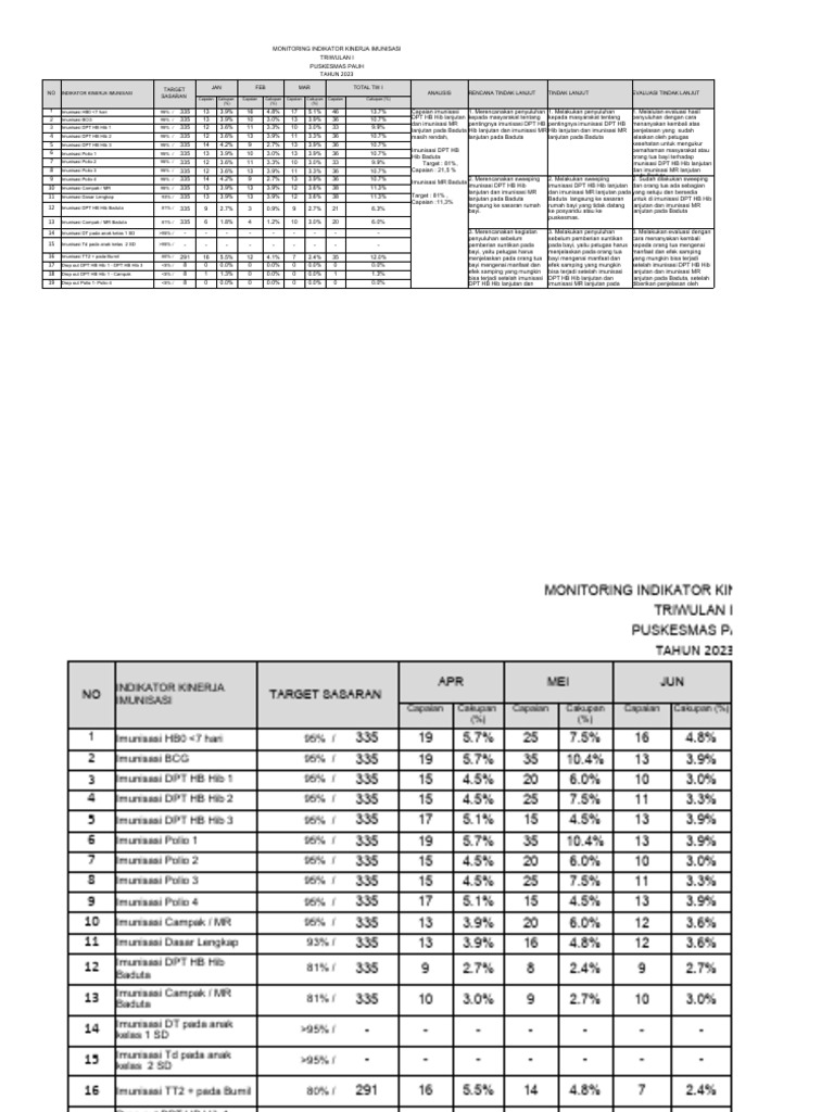 4.3.1.6 MONEV PROGRAM IMUNISASIiii | PDF