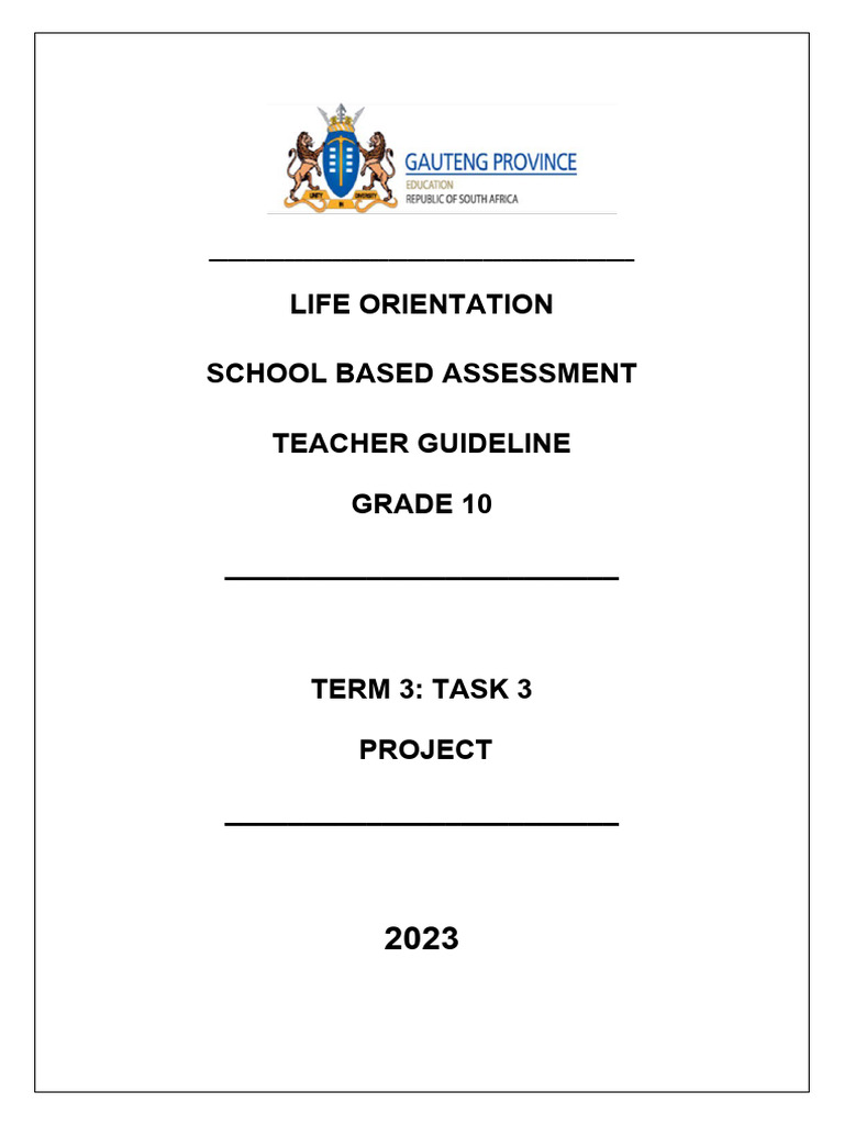 1.2. Grade 10 Project English TG 2023 | PDF