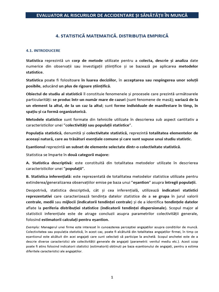 Distributia Empirica | PDF