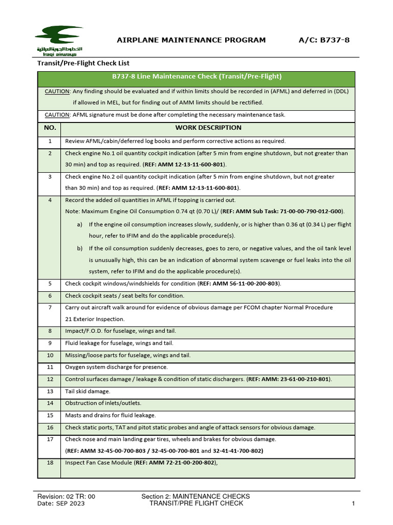 Transit Check | PDF | Aerospace | Manufactured Goods