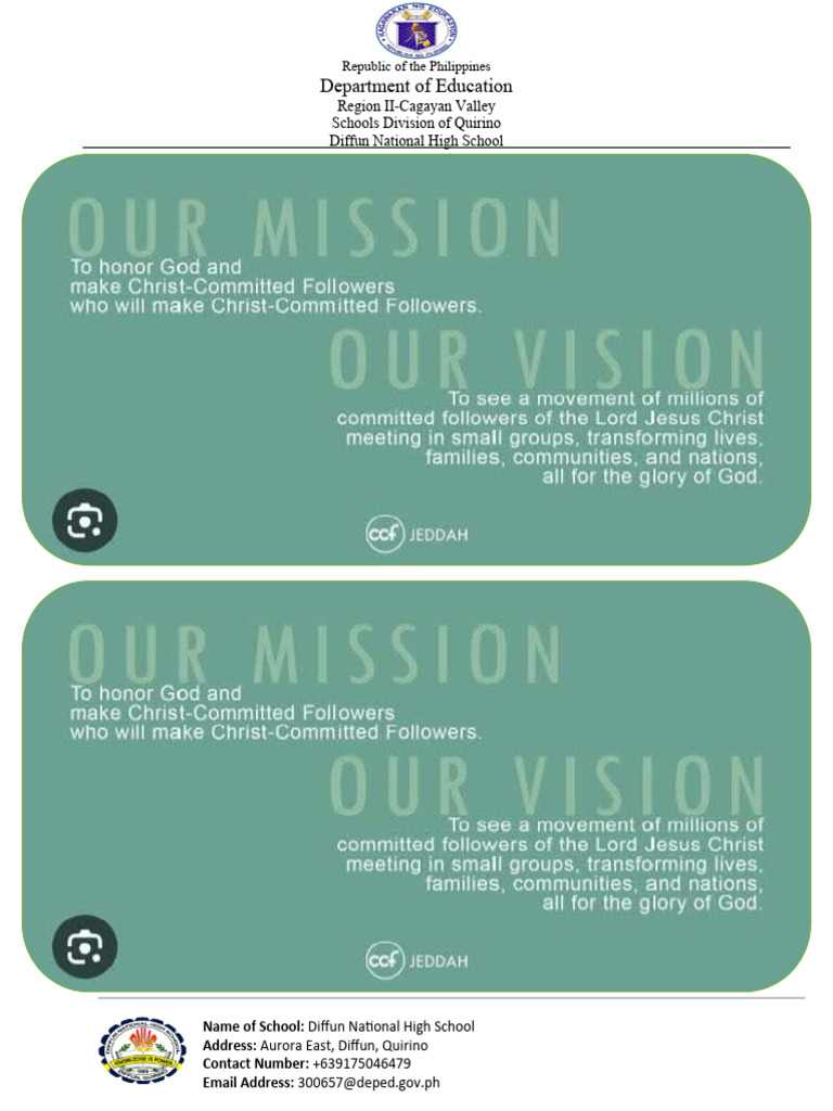 Mission Vision | PDF