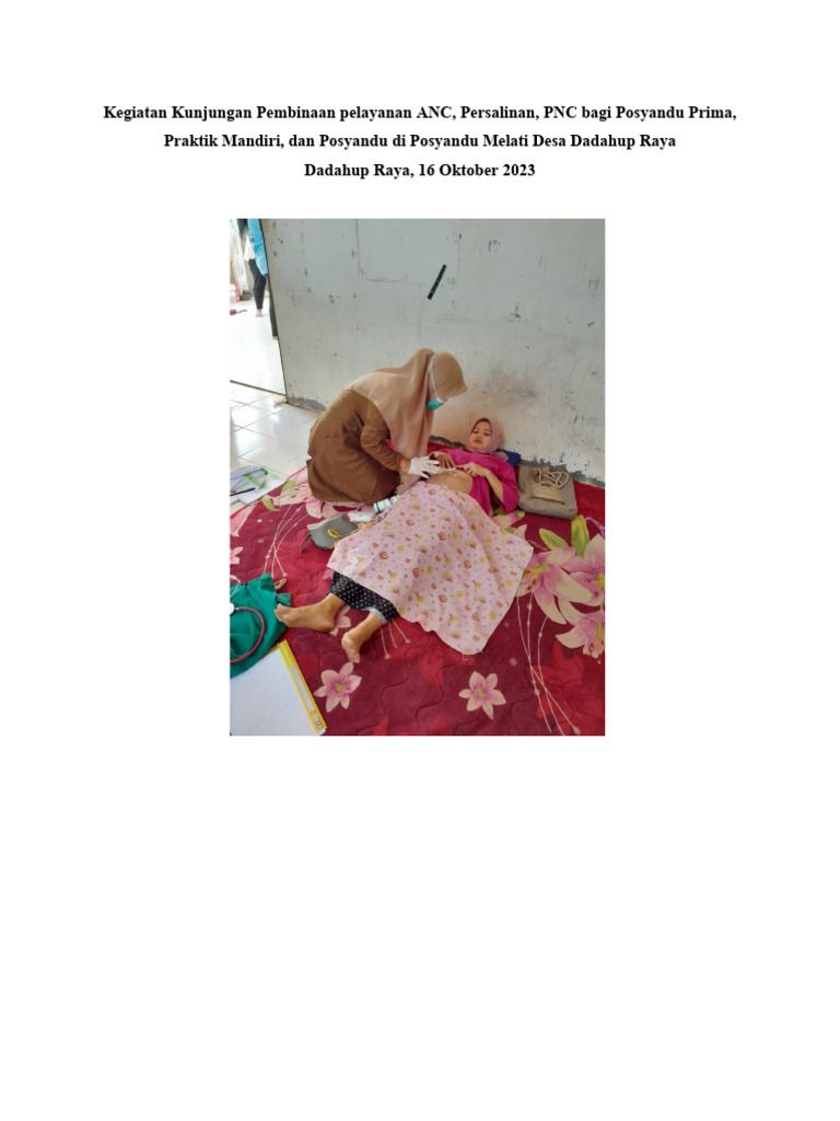 Dokumentasi ANC g2 | PDF