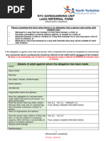 PA Act 70 Mandatory Abuse Report Form | PDF | Sexual Assault | Assault