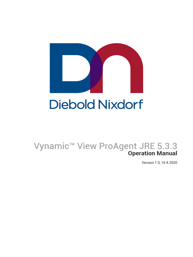 Vynamic View ProAgent JRE Operation Manual 5.3.3 | PDF | Port (Computer ...
