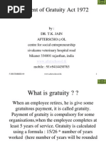 Form 'L': Notice For Payment of Gratuity | PDF