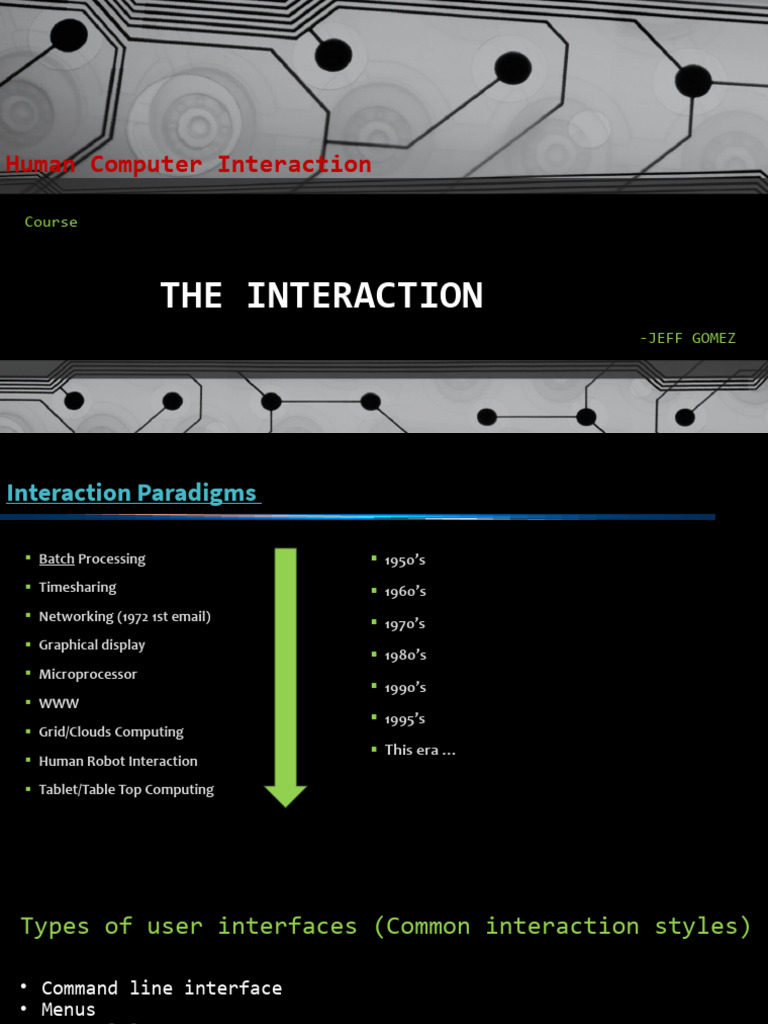 The Interaction | PDF | Spreadsheet | User Interface
