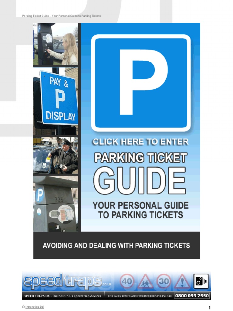 Parking Ticket Guide | PDF | Traffic Ticket | Parking