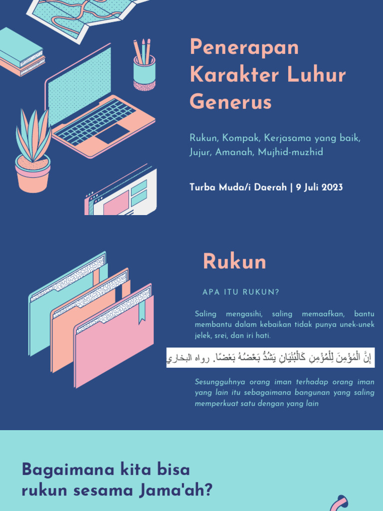 Penerapan Karakter Luhur Generus | PDF