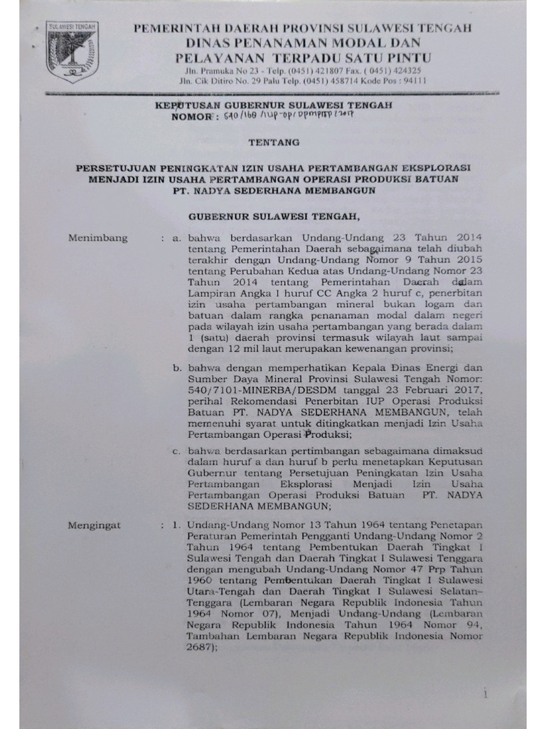 Iup Op PT - NSM | PDF