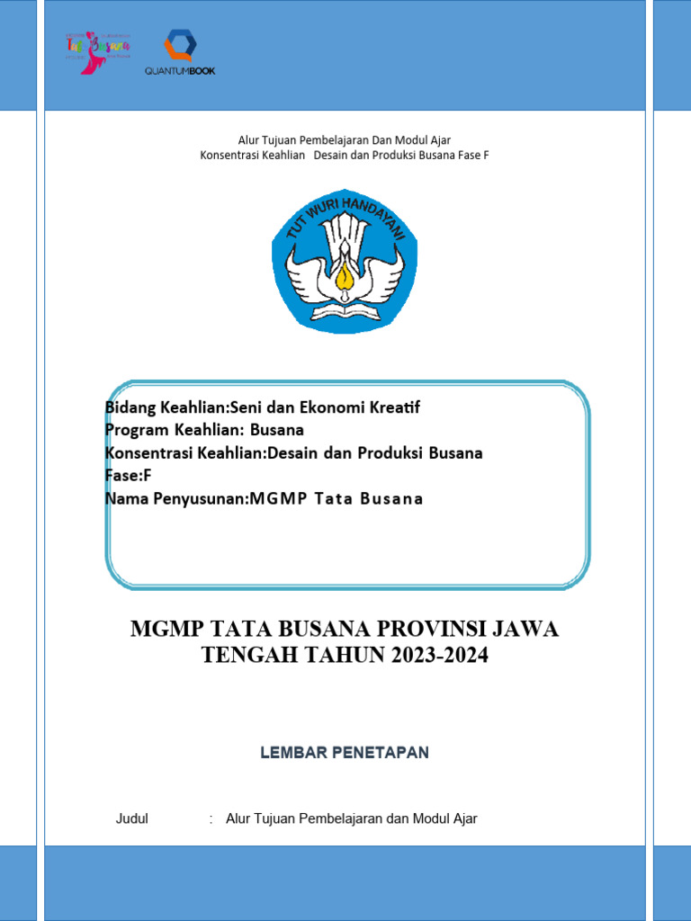 #Atp Dan Modul Ajar Fase F - Komplit | PDF