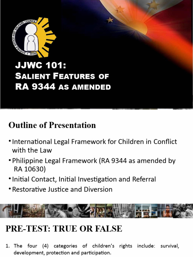 Unit 3 Salient Features of RA 9344 As Amended | PDF Unit 3 Salient Features of RA 9344 As Amended | PDF