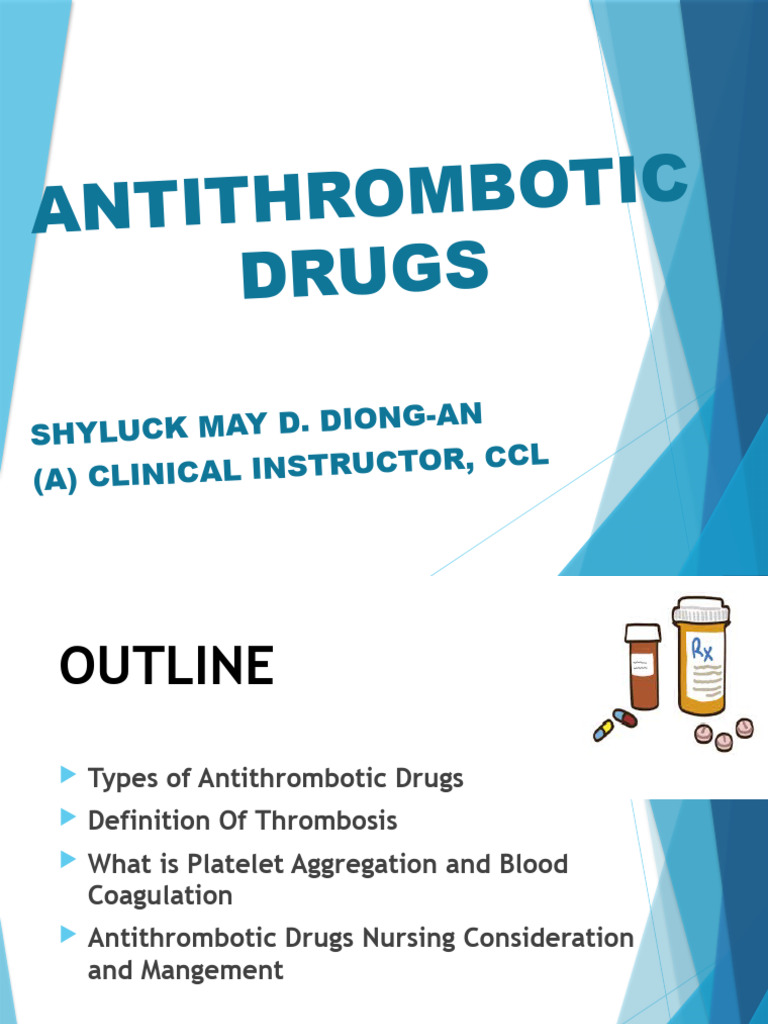 Antithrombotic Drugs | PDF