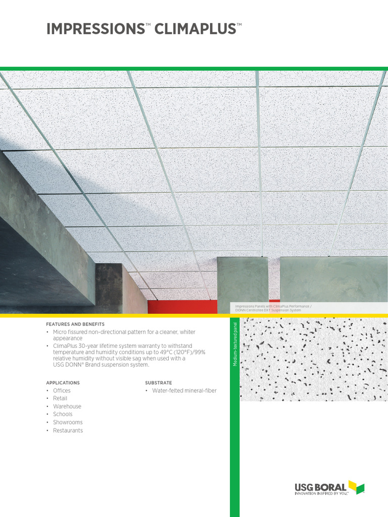 Impressions - Product Sheet | PDF | Building Technology | Materials