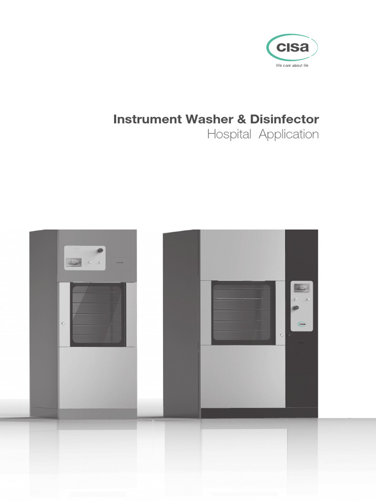 Instrument Washer Disinfector | PDF | Sterilization (Microbiology ...