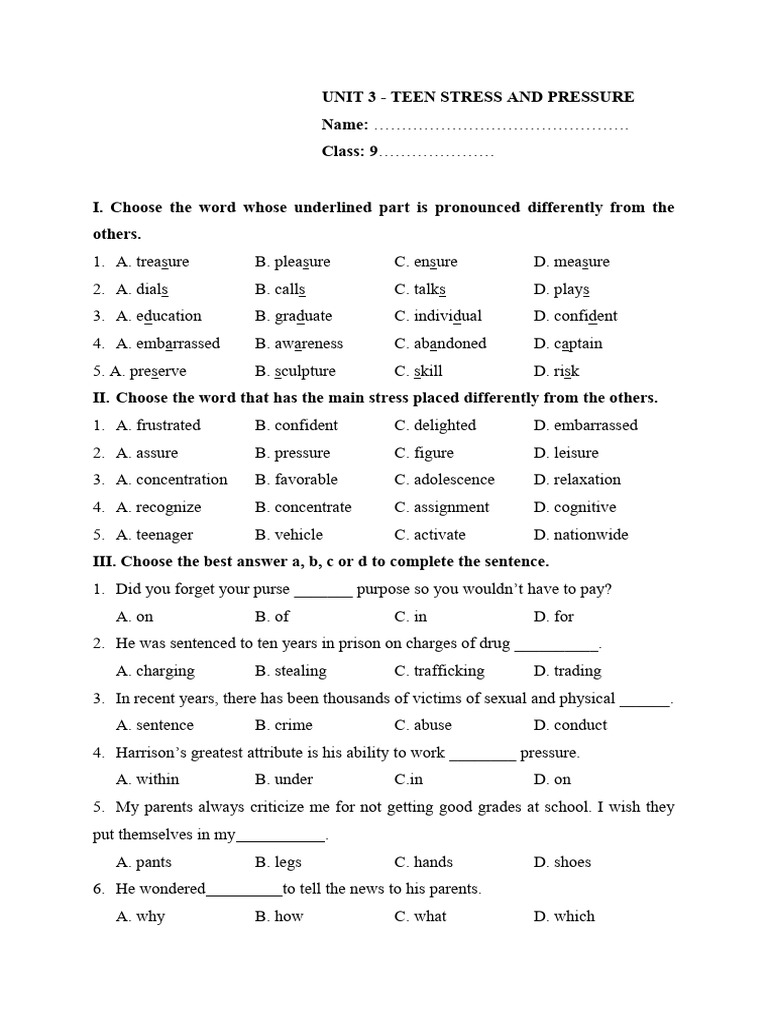 Worksheet | PDF