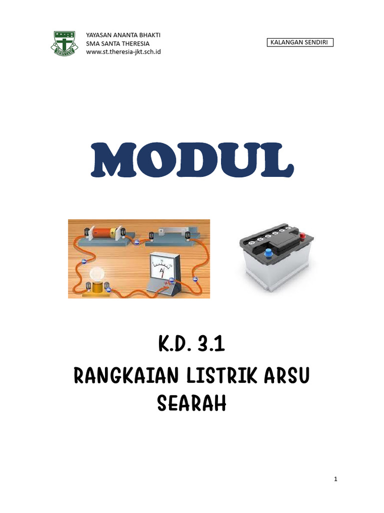 001 Modul Rangkaian Listrik Searah Pdf