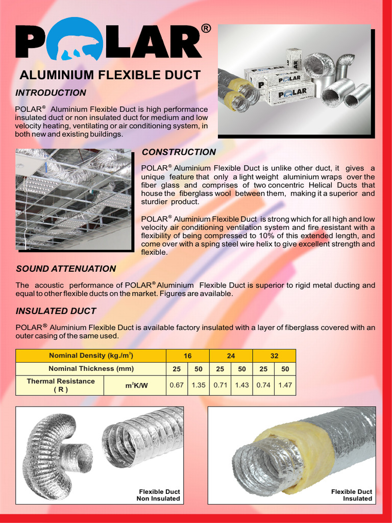 Polar Flexible Duct - PDF | PDF