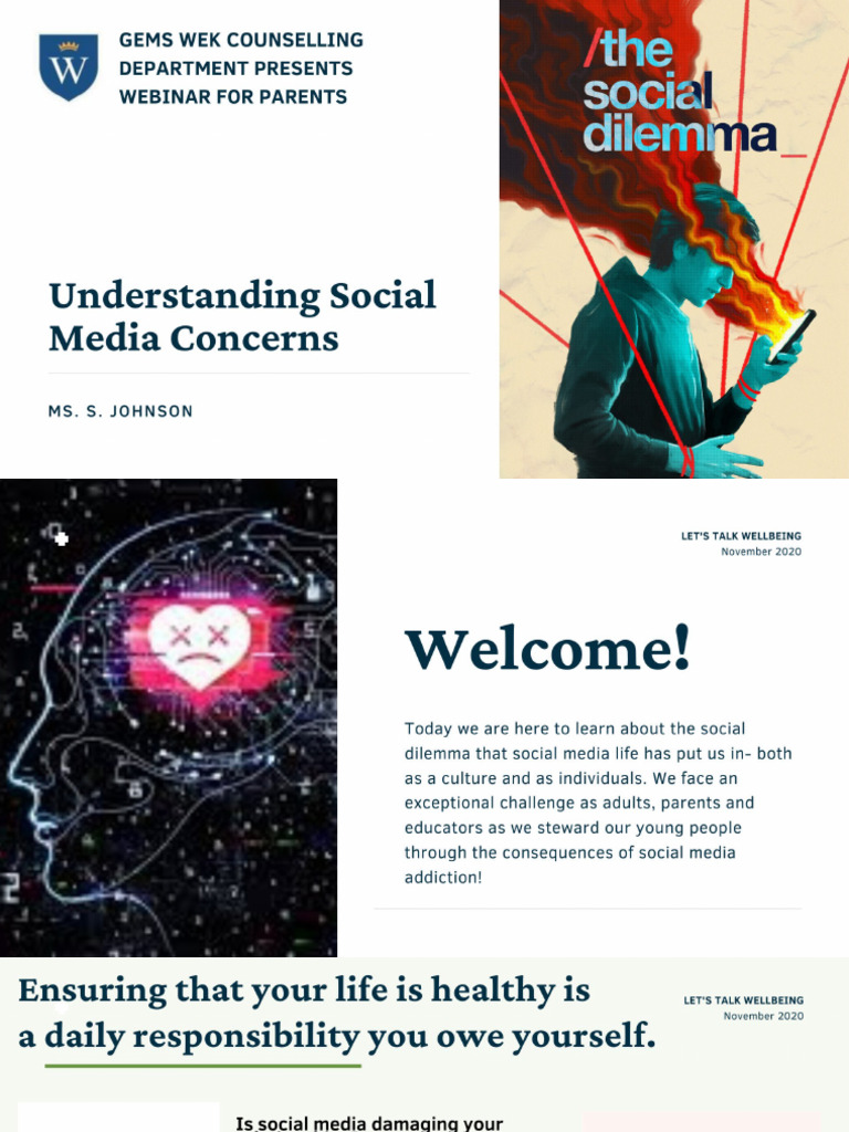 Social Dilemma - Understanding Social Media Concerns | PDF