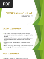 Ushairi Wa Kiswahili | PDF