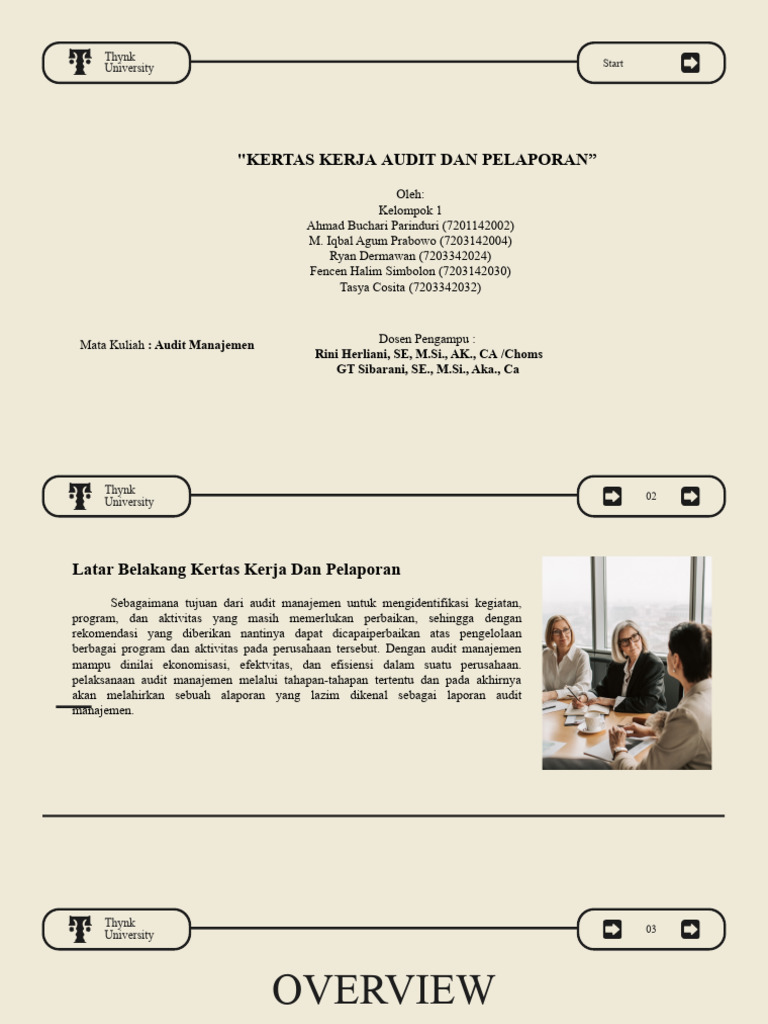 Kertas Kerja Audit | PDF