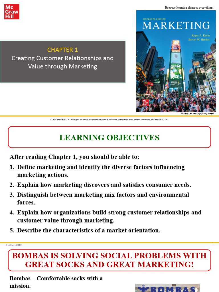 Creating Customer Relationships and Value Through Marketing: Because ...