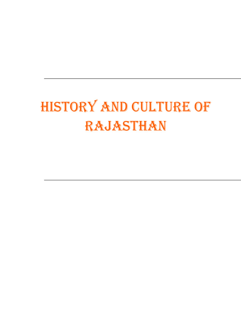 hostory & culture detailed | PDF