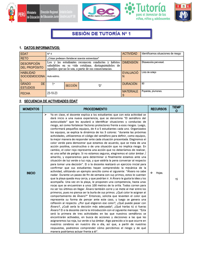 Ada - Tuto 1 Ivb | PDF | Color | Comportamiento