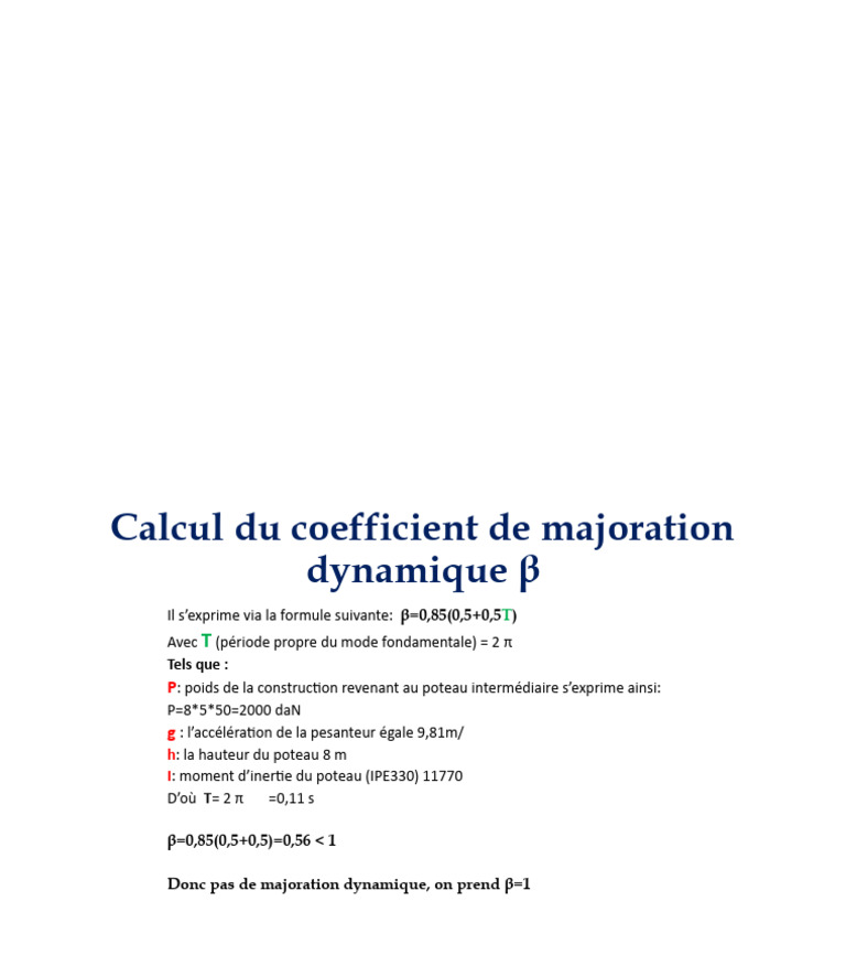 Calcul Du Coefficient de Majoration | PDF