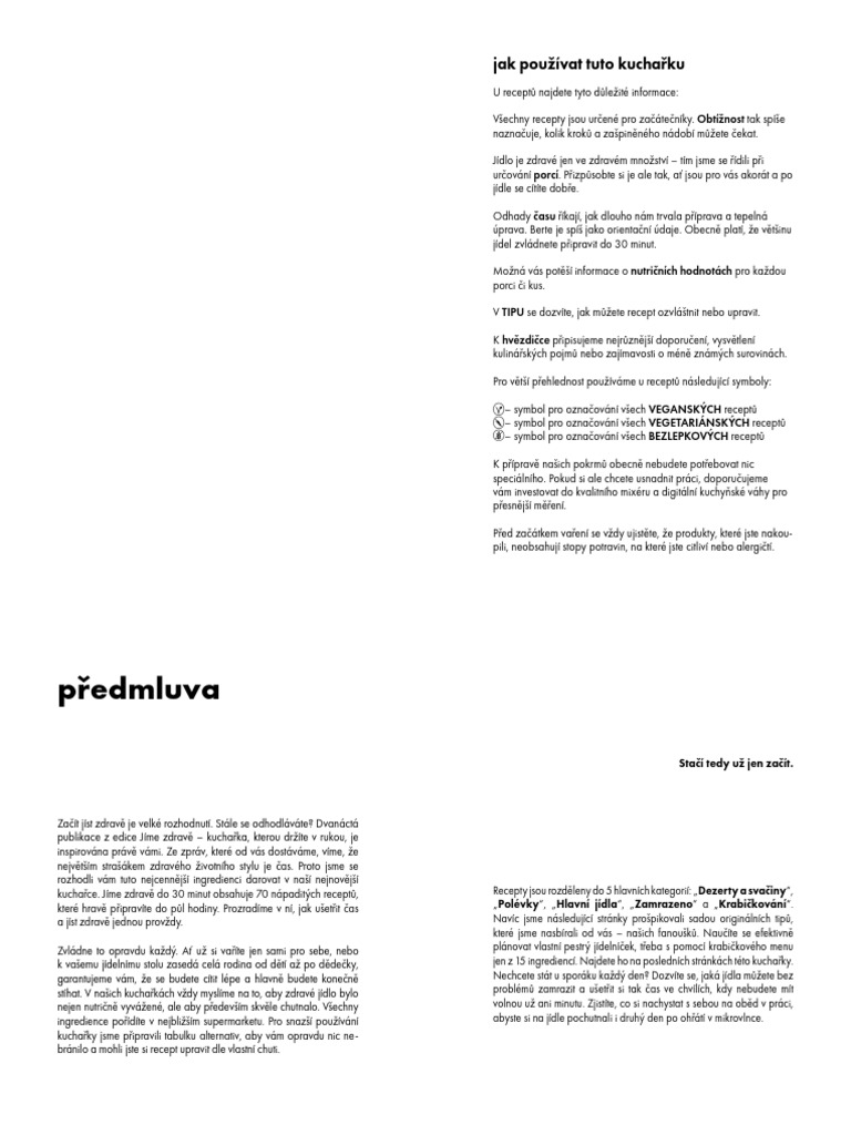 Jime Zdrave Do 30 Minut | PDF