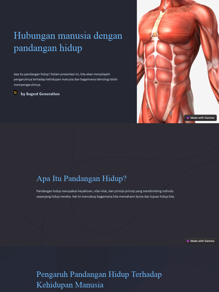 Pengaruh Pandangan Hidup dan Teknologi | PDF