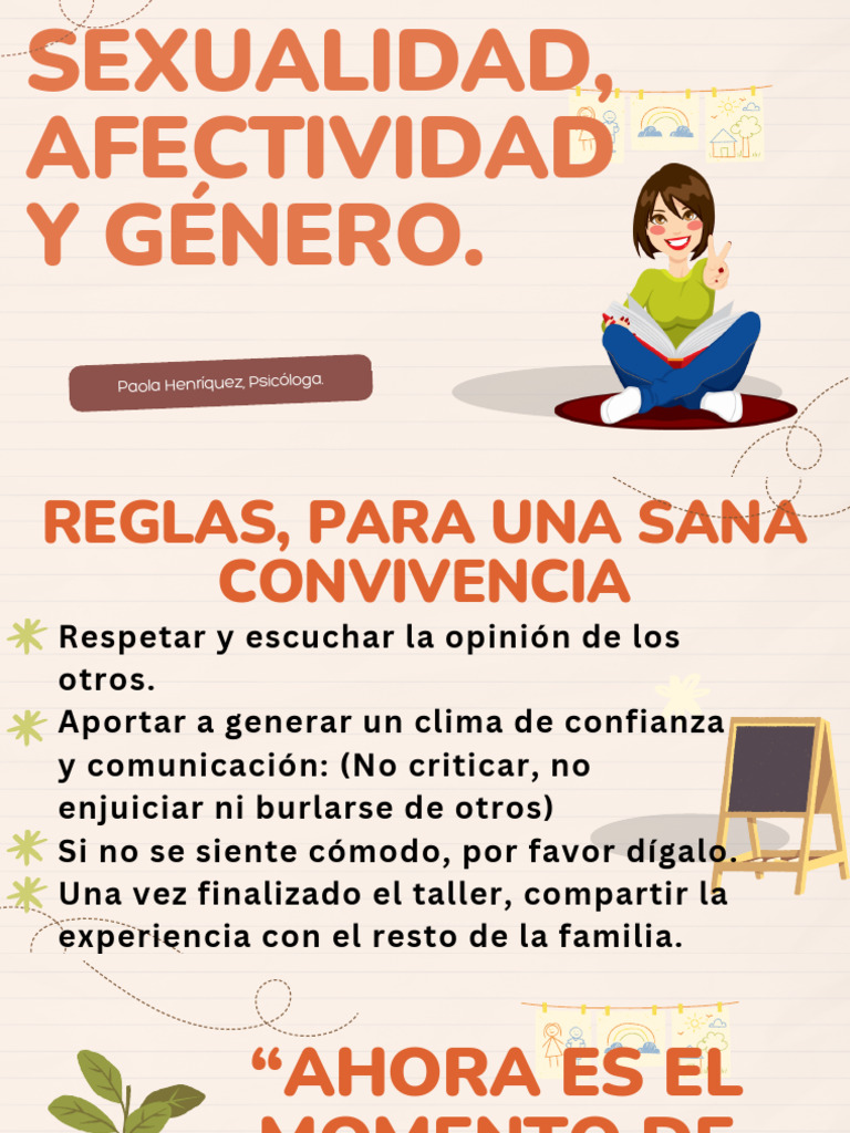 Sexualidad. Afectividad y Género Segundo Ciclo | PDF | La sexualidad ...