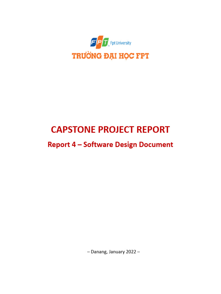 Report4 - Software Design Document | PDF | Microsoft Azure | Cloud Computing