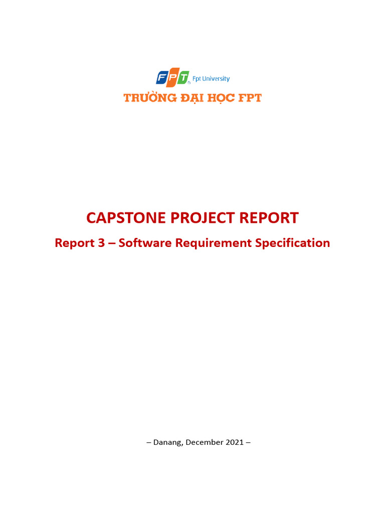 Report3 - Software Requirement Specification - Important | PDF | Use Case | User (Computing)