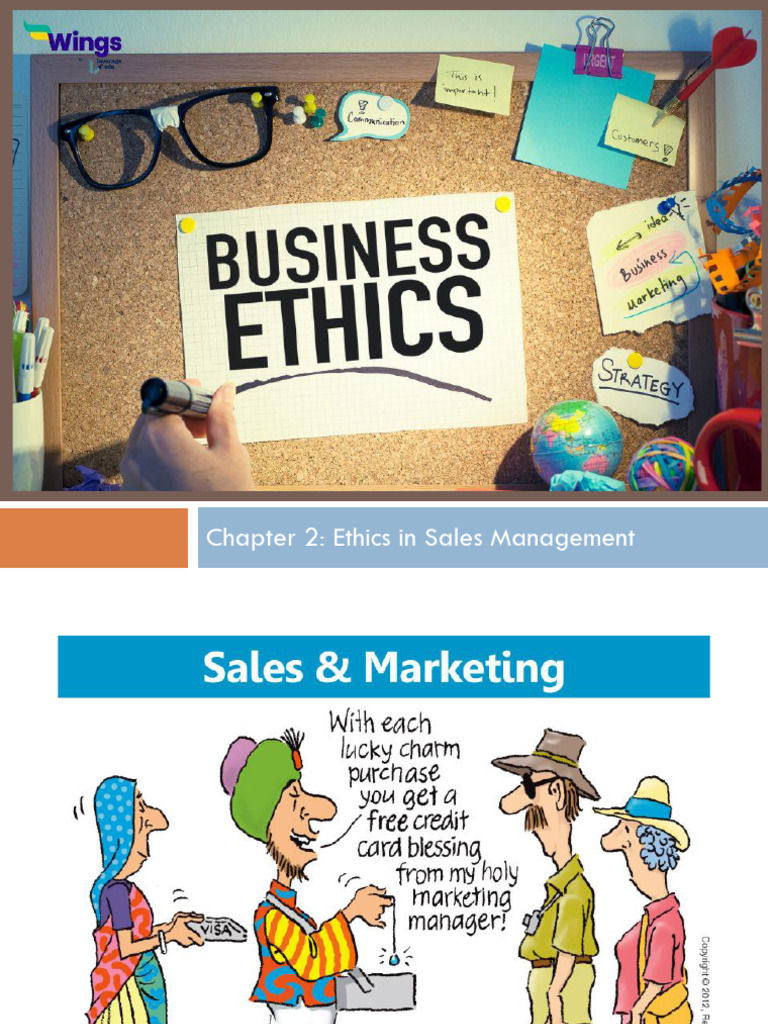 Chapter 2 Sales Management Ethics | PDF | Sales | Justice