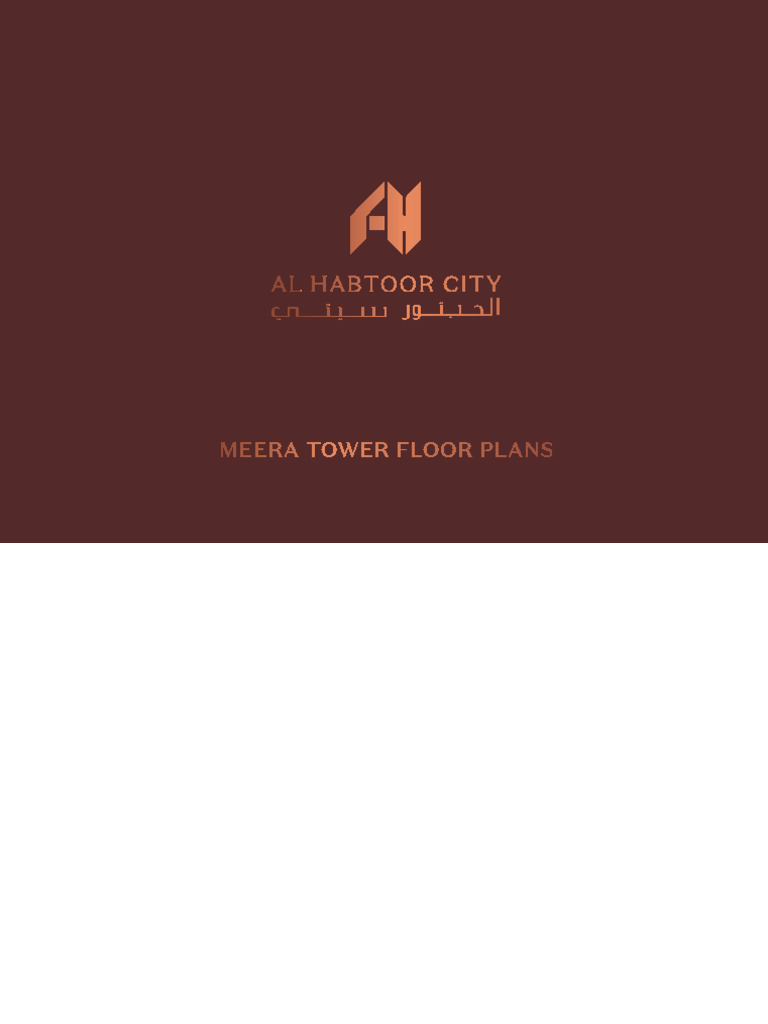 Meera Tower Floorplans | PDF