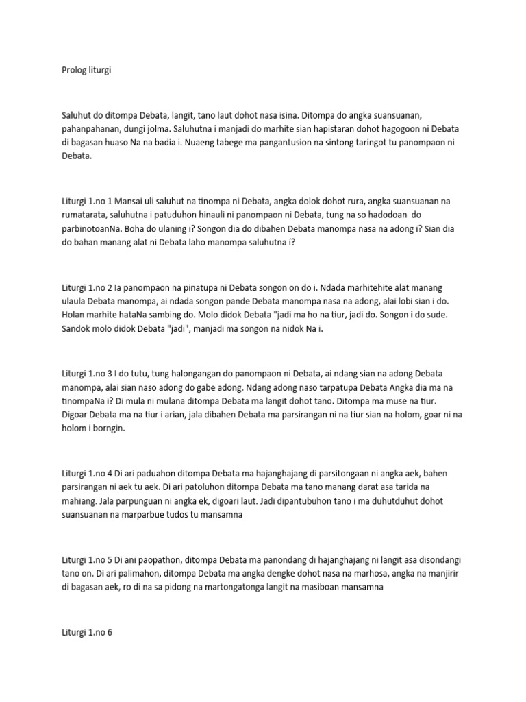 Prolog liturgi-WPS Office | PDF