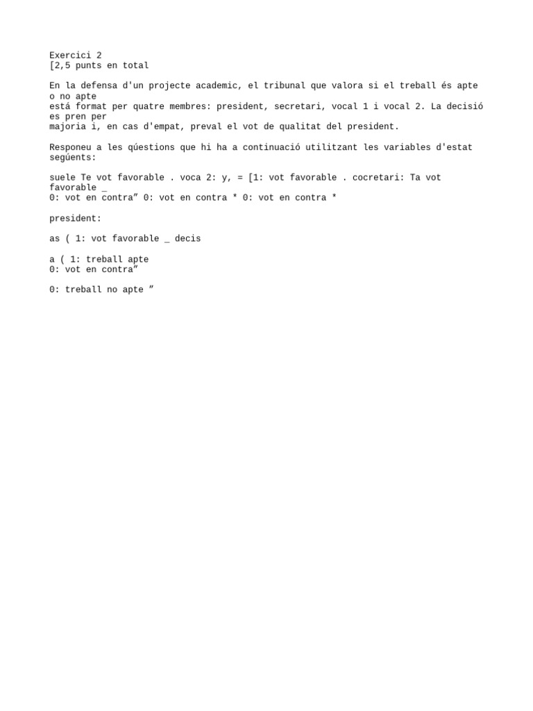 Exercici 1 Divendres 20-10-23 | PDF