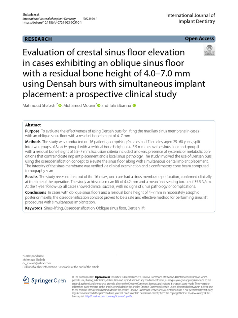 Research Open Access: Mahmoud Shalash, Mohamed Mounir and Tala Elbanna ...