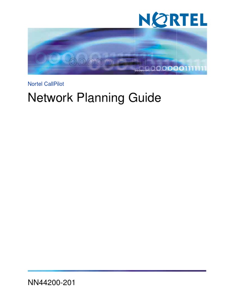 Network Planning Guide | PDF | Telephony | Computer Network