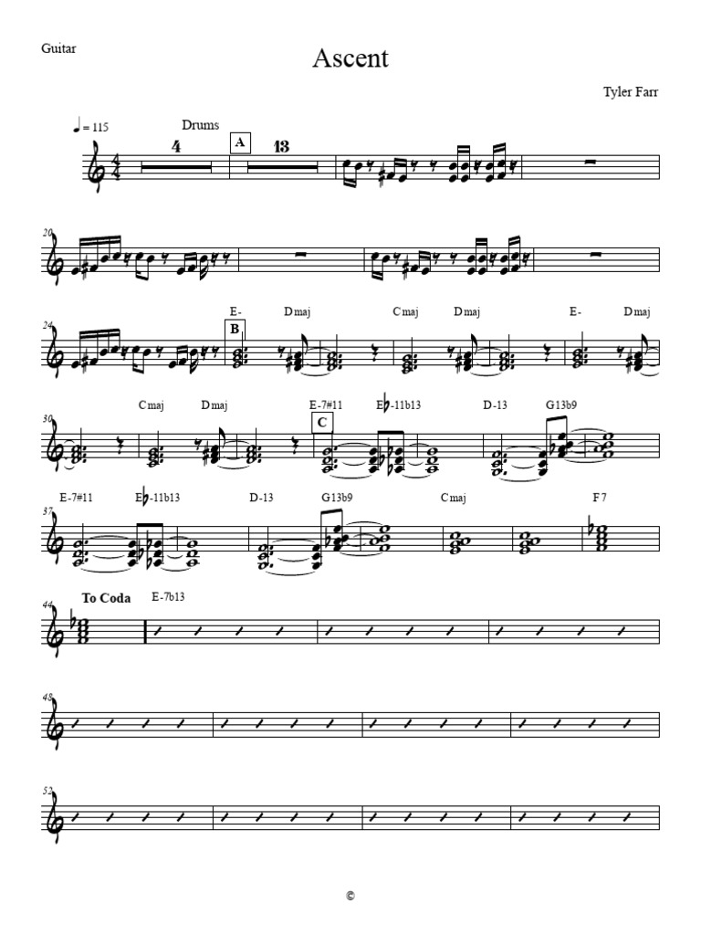 Ascent - Guitar | PDF